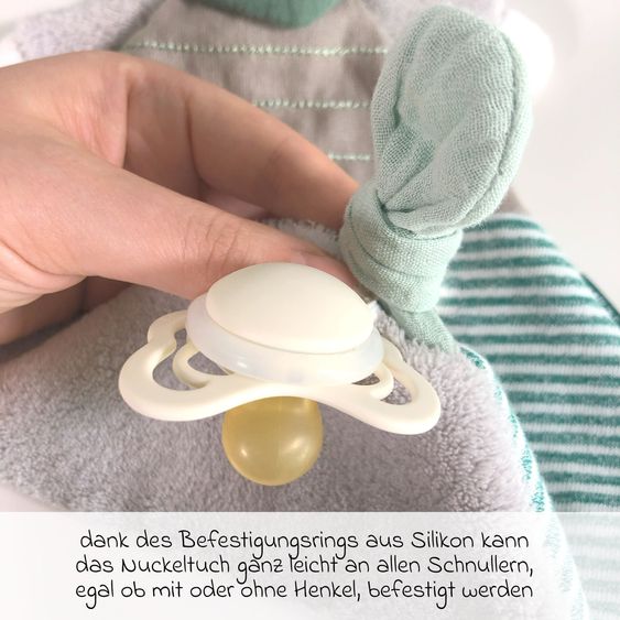 Fehn - 3-tlg Geschenk-Set zur Geburt Activity-Trapez, Schmusetuch ...