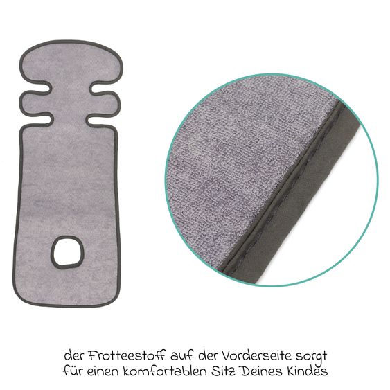Fillikid - Universal Cover for Buggy & Stroller - Grey - Babyartikel.de