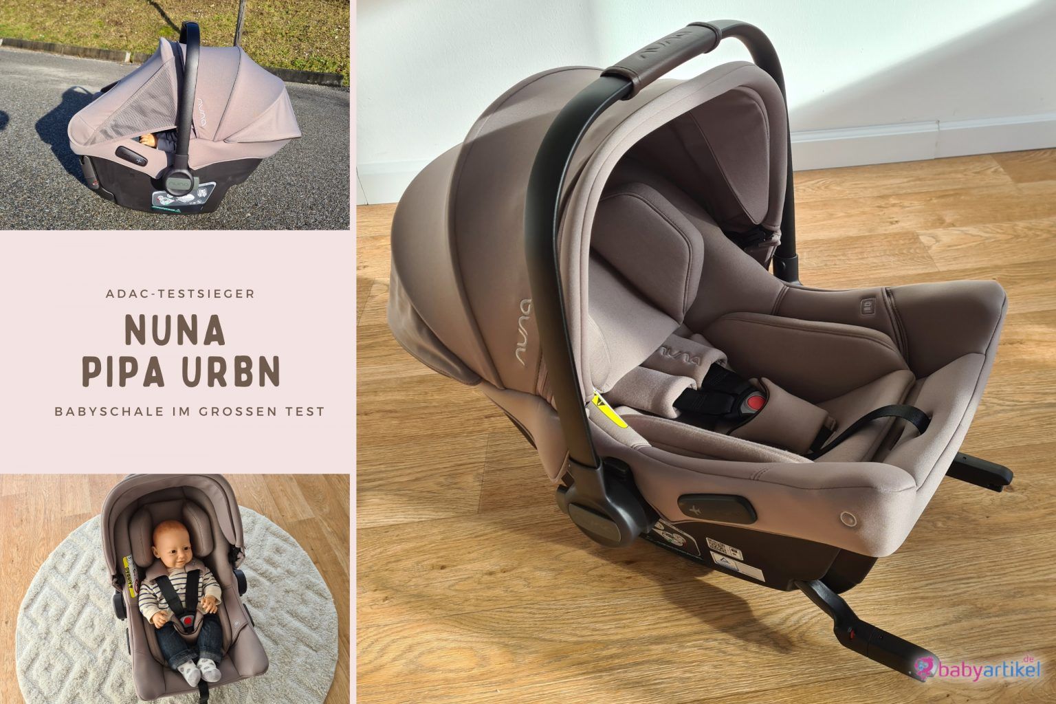 Joie Sprint Test: ADAC Testsieger-Babyschale mit integriertem Isofix ...